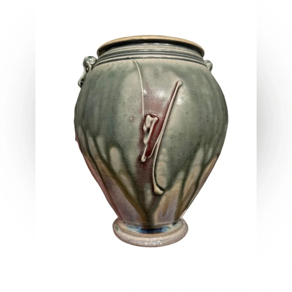 Geoff Lloyd | Accents | Geoffrey Lloyd Studio Art Pottery Vase Green ...